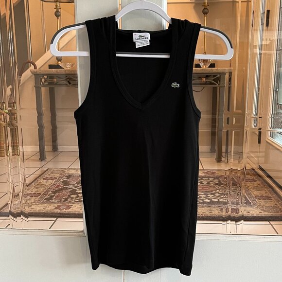 Lacoste | Tops | Never Worn Lacoste Hooded Tank | Poshmark
